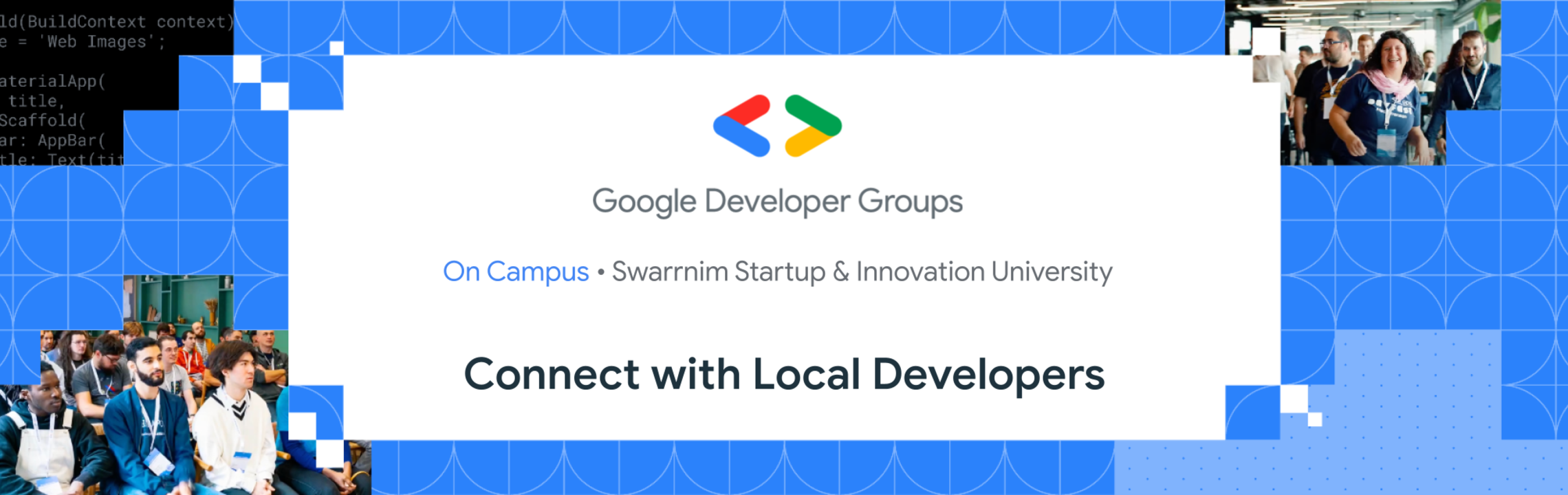 Google Developer Groups GDG on Campus Swarrnim Startup & Innovation ...